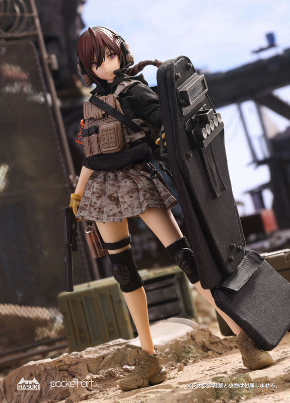 Pocket Art Series - PA004 - Guradian Rei Uzuki - 1/12 (HASUKI) - Solaris Japan
