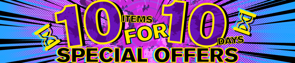 10 Items for 10 Days Special Offers | Solaris Japan