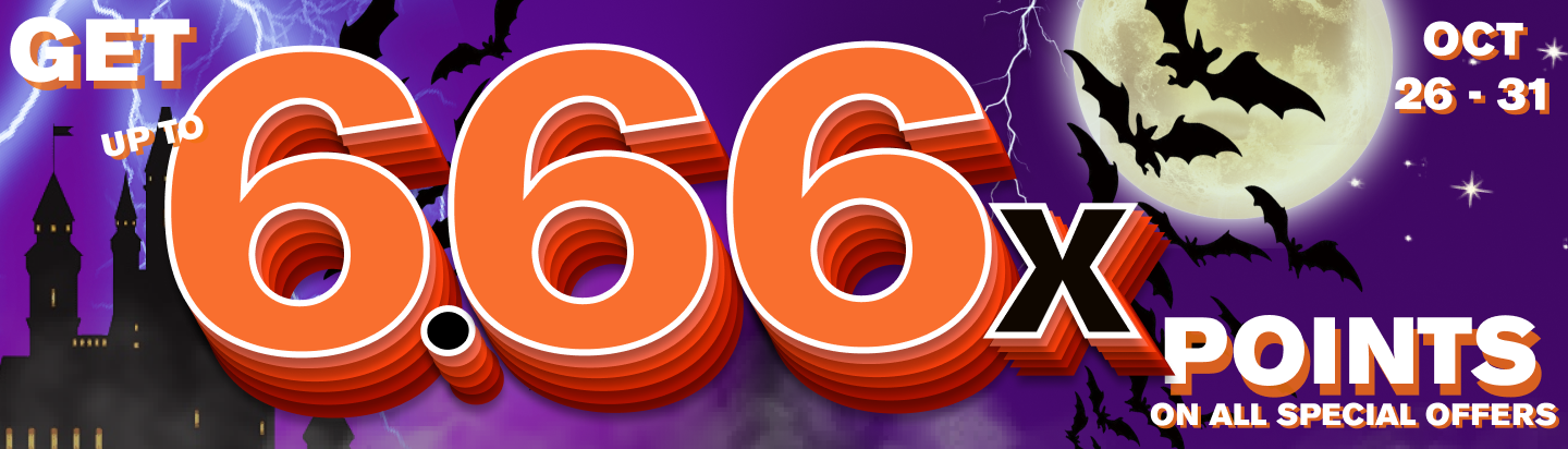 👻🎃 Spook-tacular Halloween Sale! (㇏(•̀ᵥᵥ•́)ノ) Up to 70% off plus bonus ...