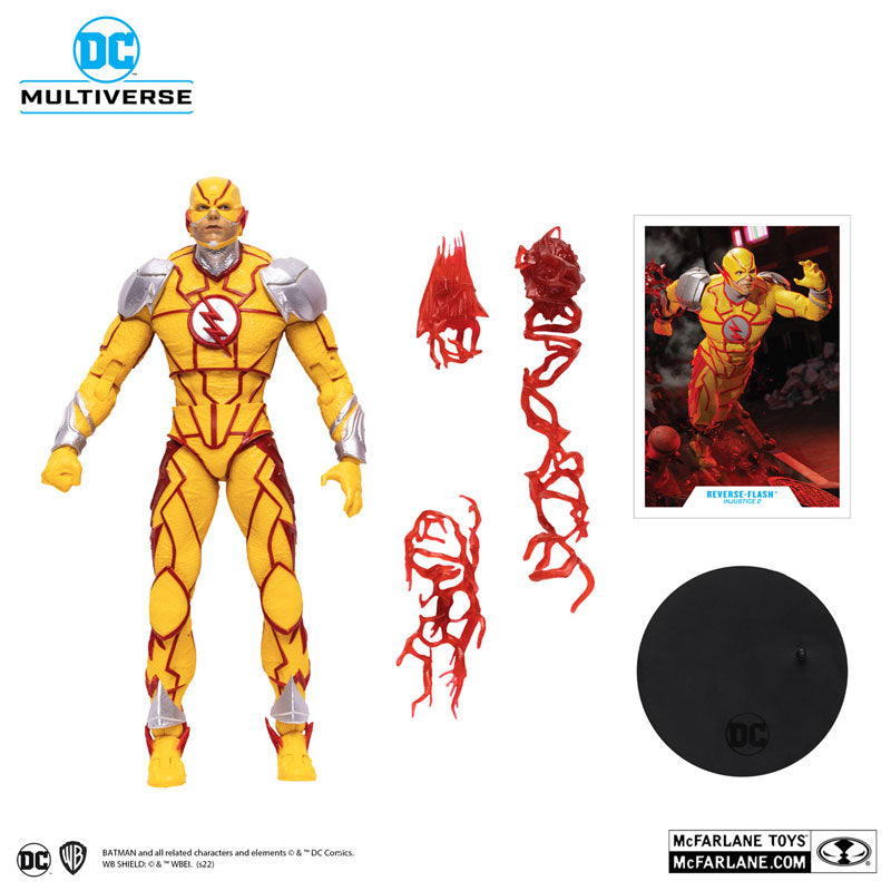 DC Comics DC Multiverse 7 Inch, Action Figure #142 Reverse-Flash [Inju ...