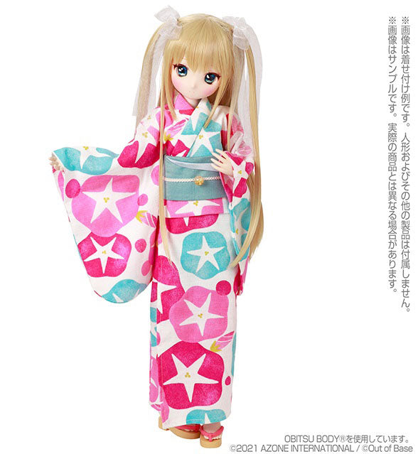 1/3 Scale 50 Geta III Pink (Cloth Thong) (DOLL ACCESSORY) - Solaris Japan