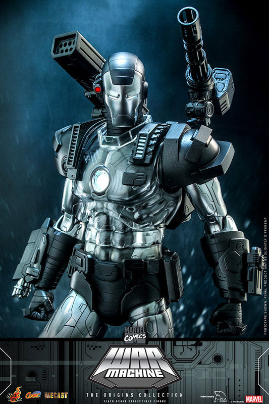 Comic Masterpiece DIECAST Marvel Comics Origins Collection War Machine ...