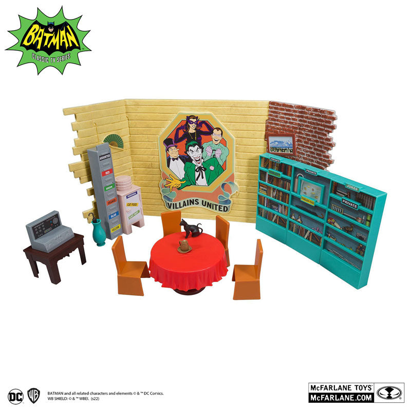 "DC Comics" DC Retro Play Set Villain's Hideout [TV Show "Batman 1966 - Solaris Japan