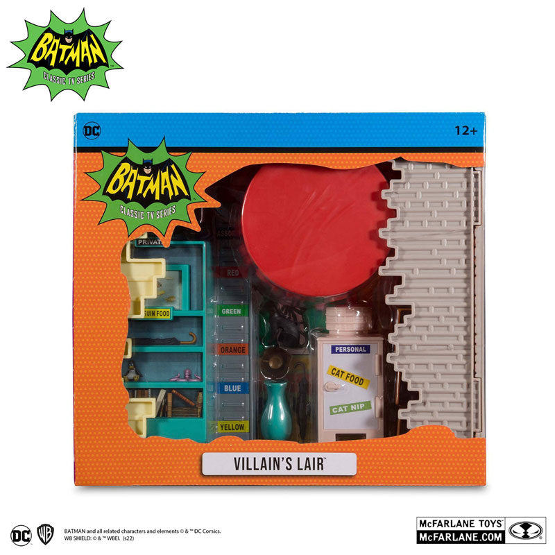 "DC Comics" DC Retro Play Set Villain's Hideout [TV Show "Batman 1966 - Solaris Japan