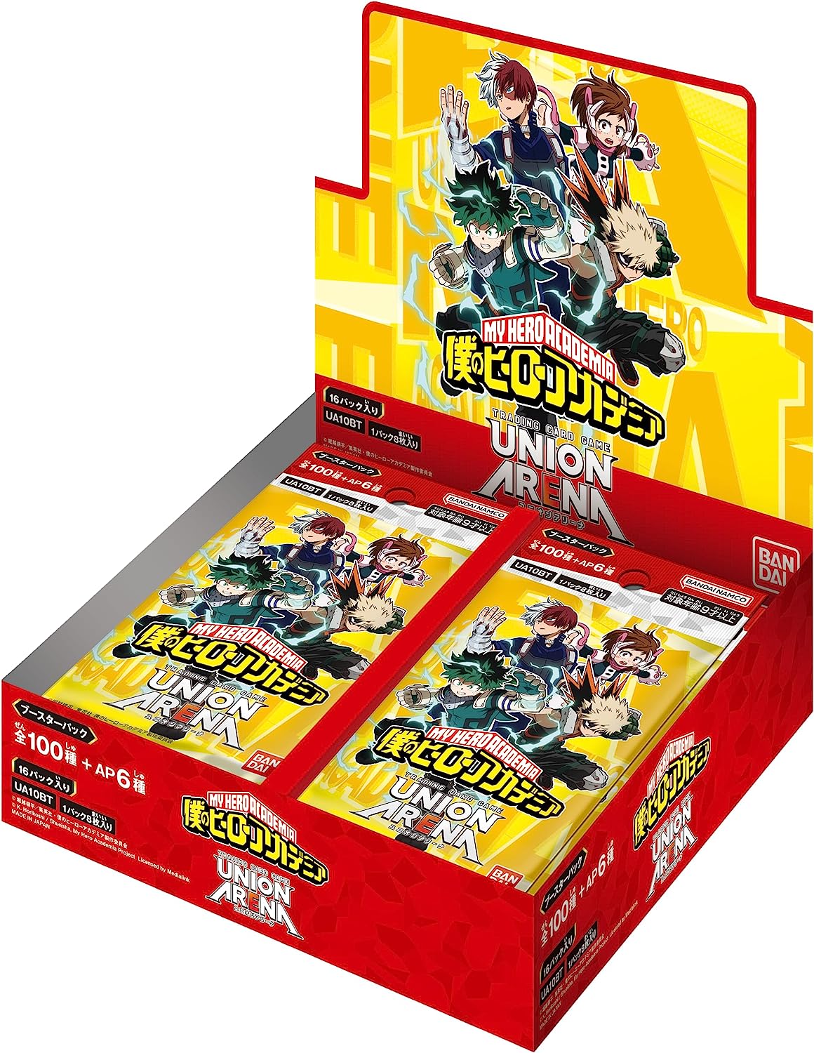 UNION ARENA Trading Card Game - Booster Pack - Boku no Hero Academia ...