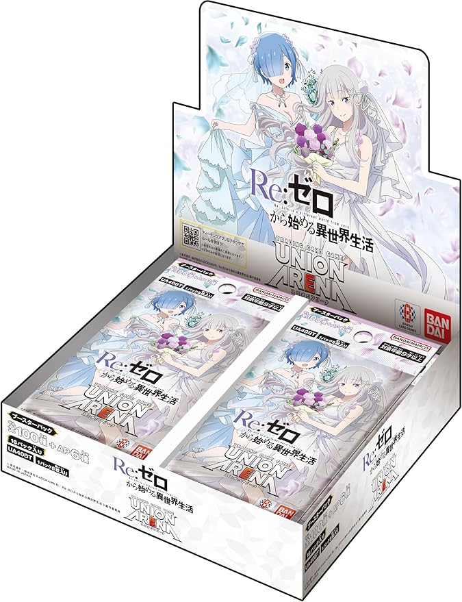 UNION ARENA Trading Card Game - Booster Box - Re:ZERO -Starting Life i ...