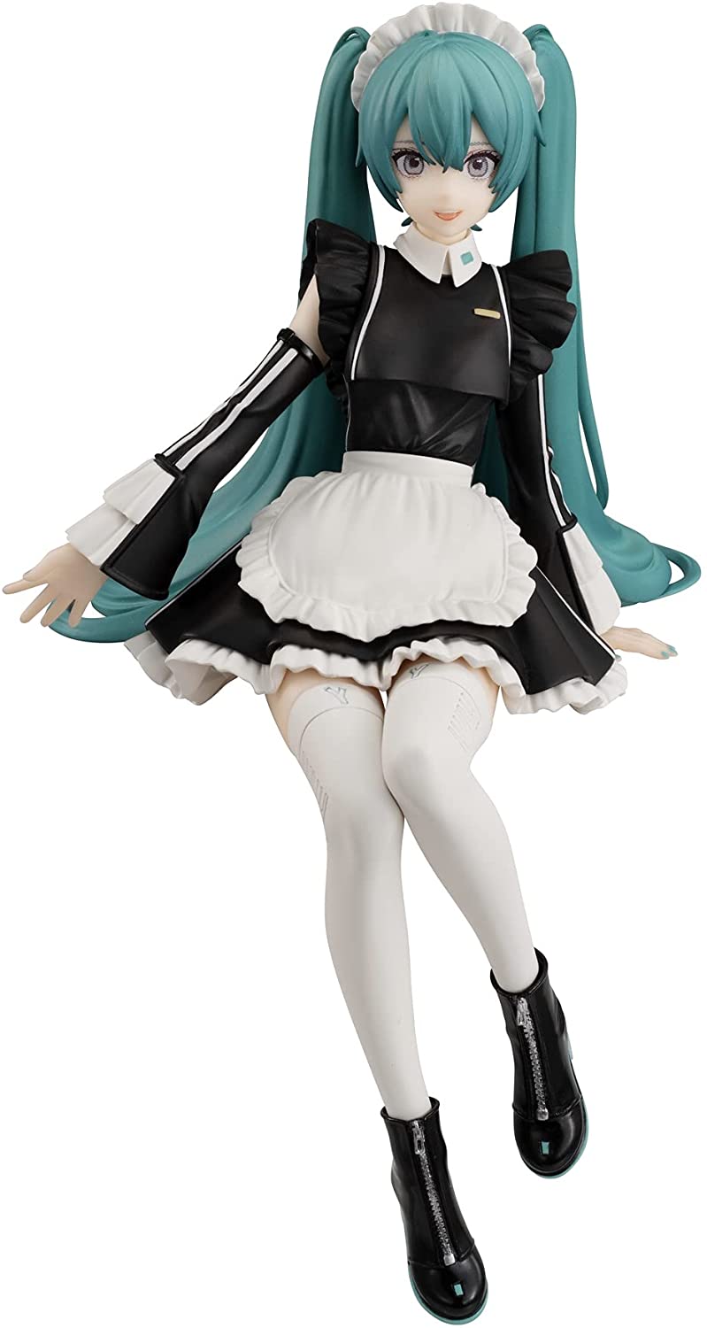 Piapro Characters - Hatsune Miku - Noodle Stopper Figure - Sporty Maid ...