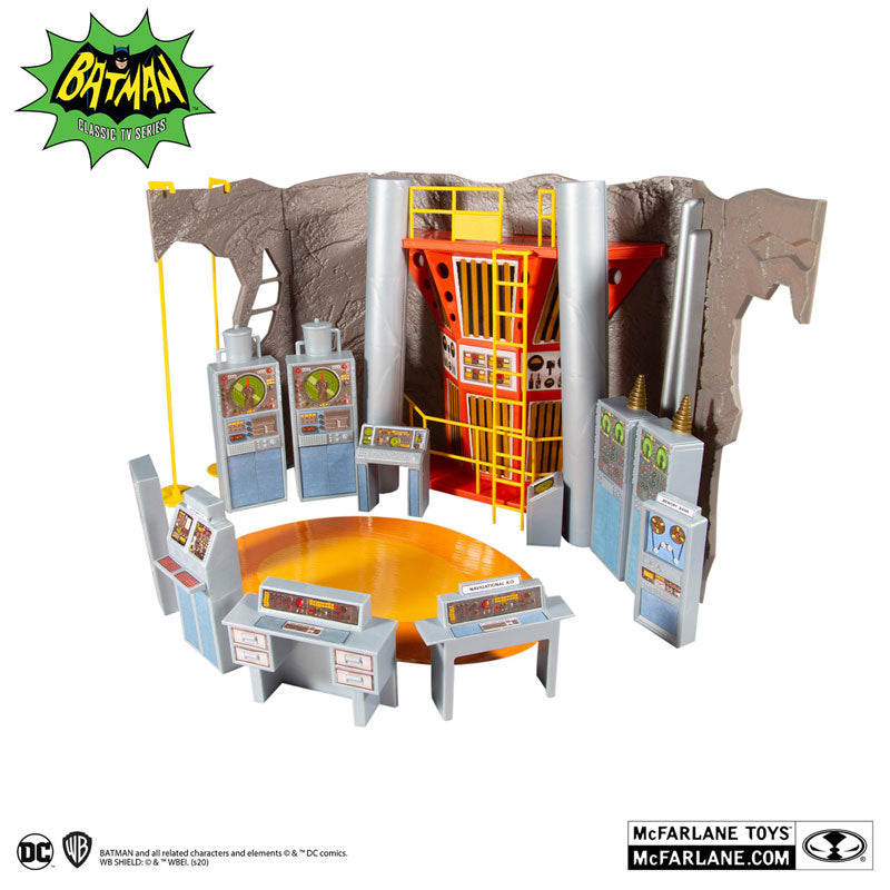 "DC Comics" DC Retro: Playset - Batcave [TV "Batman 1966 TV Series ...