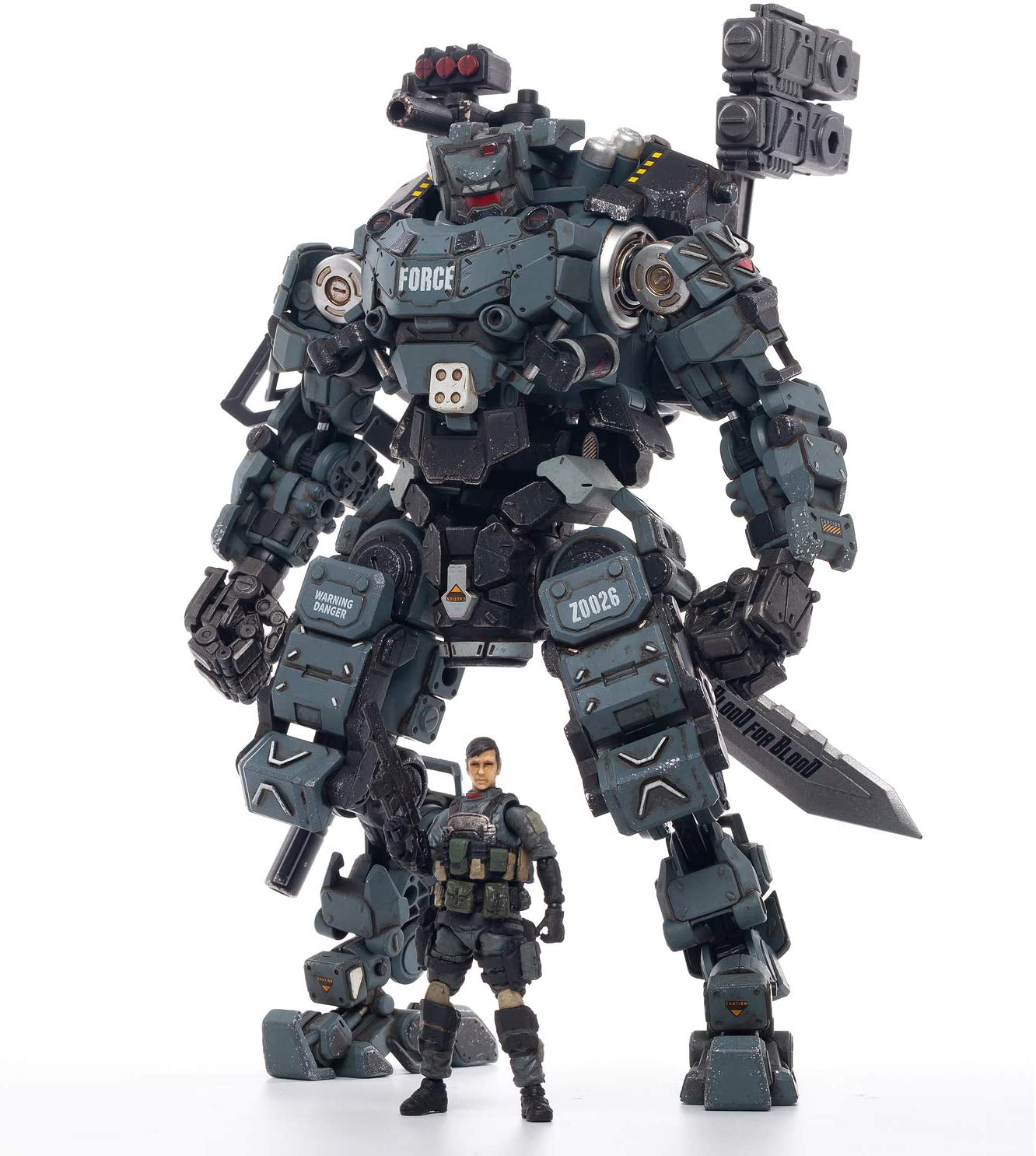 1/25 Steel Bone Steel Bone Classic Armor Mecha Gray - Solaris Japan