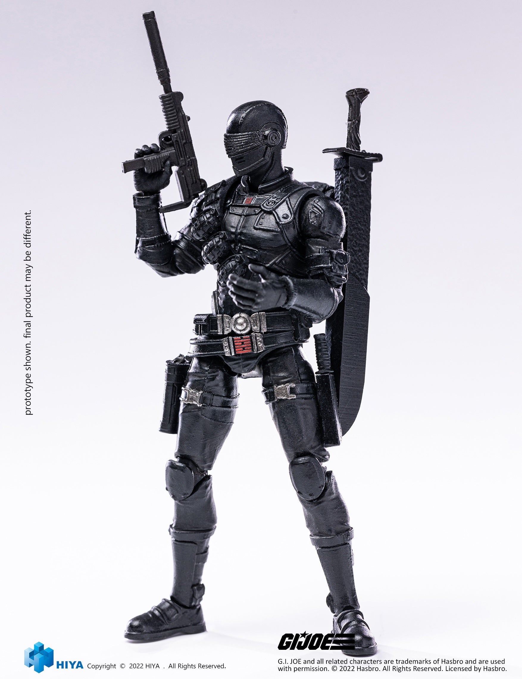 G.I.Joe - Snake Eyes - 1/18 (Hiya toys) - Solaris Japan