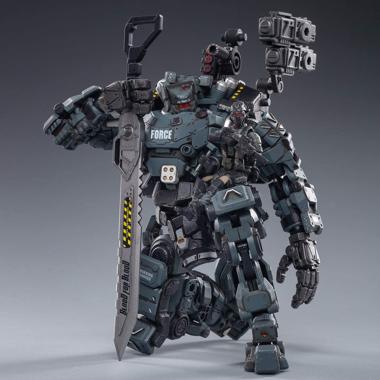 1/25 Steel Bone Steel Bone Classic Armor Mecha Gray - Solaris Japan