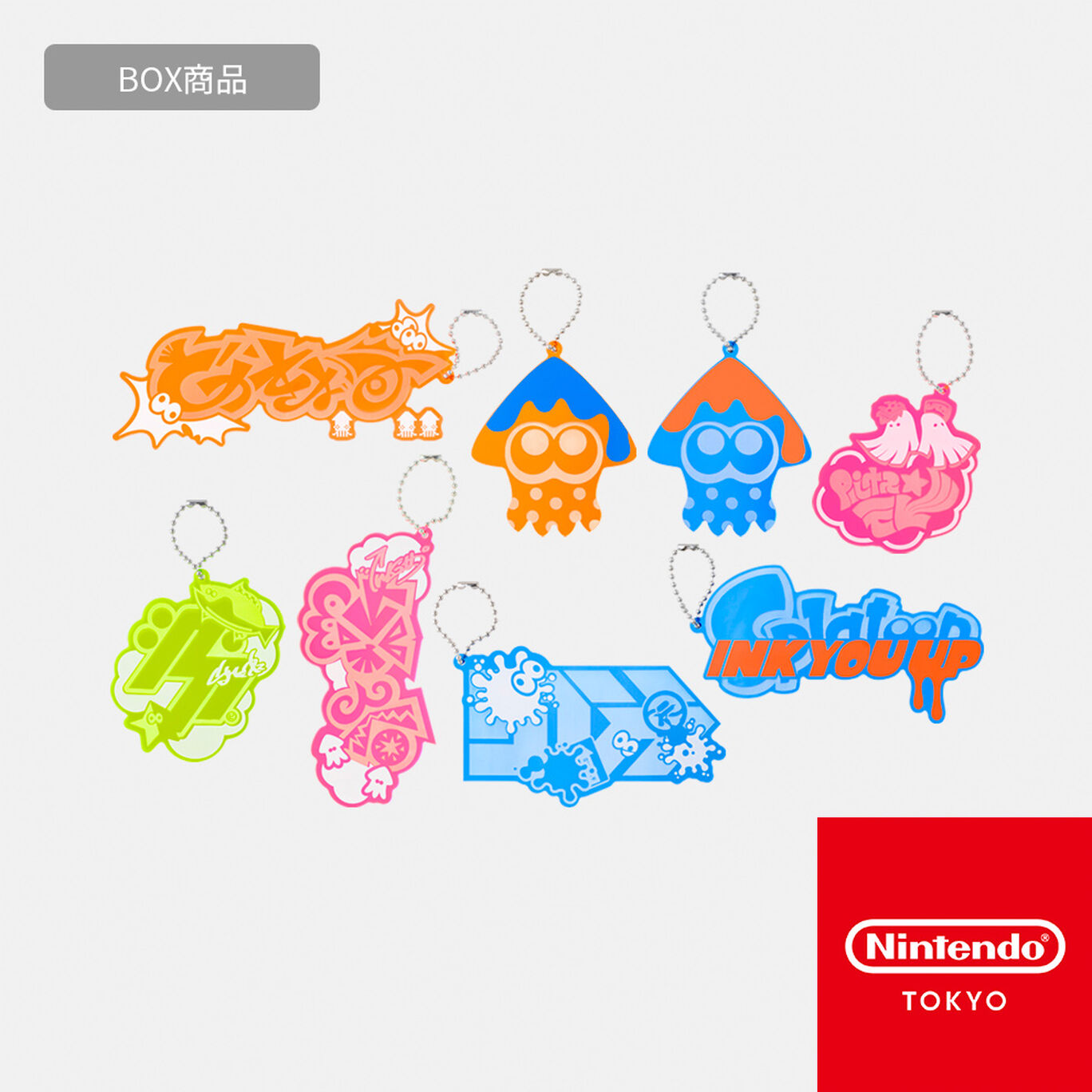 Splatoon - INK YOU UP Charm Blind Box Collection - Complete Set of 8 ...
