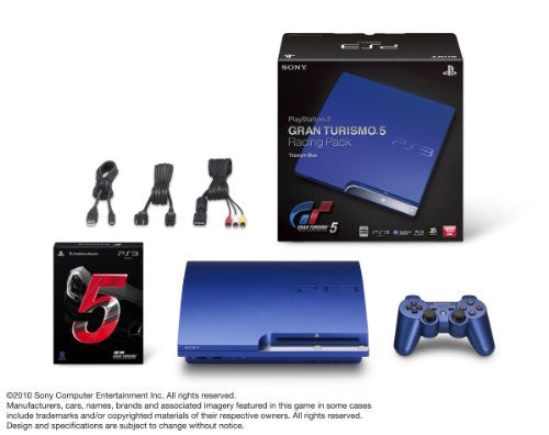 PlayStation3 Slim Console - Gran Turismo 5 Racing Pack (HDD 160GB Mode ...