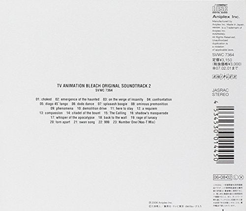 TV Animation BLEACH Original Soundtrack 2 - Solaris Japan