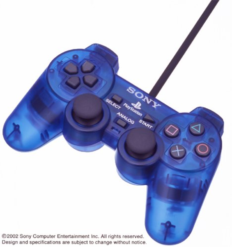 Playstation 2 Analog Controller Ocean Blue (Dualshock2) - Solaris Japan