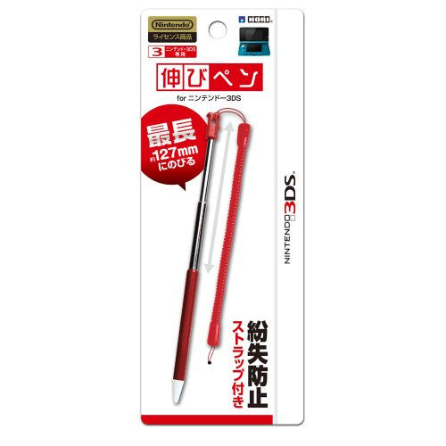 Retractable Touch Pen (red) - Solaris Japan