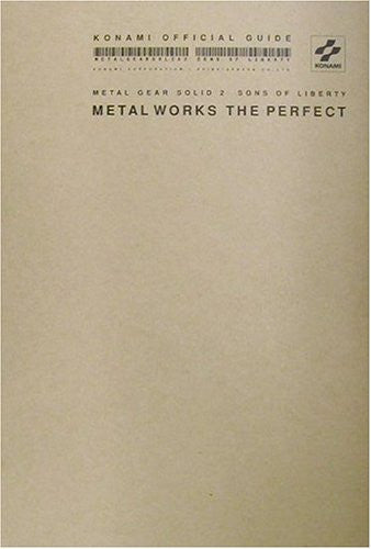 Metal Gear Solid 2 Sons Of Liberty Metal Works The Perfect Guide Book ...