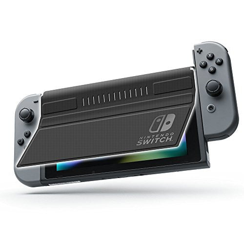 Nintendo Switch - Front Cover - Black - Solaris Japan