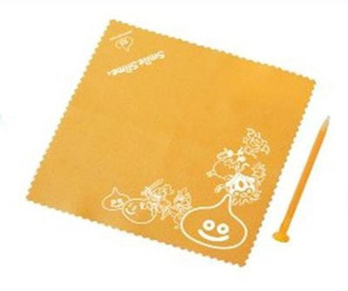 Smile Slime Touch Pen & Cleaning Cloth Set (Orange) - Solaris Japan