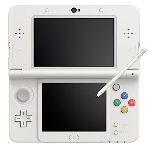 NEW NINTENDO 3DS (White) - AC Adapter Not Included - Solaris Japan