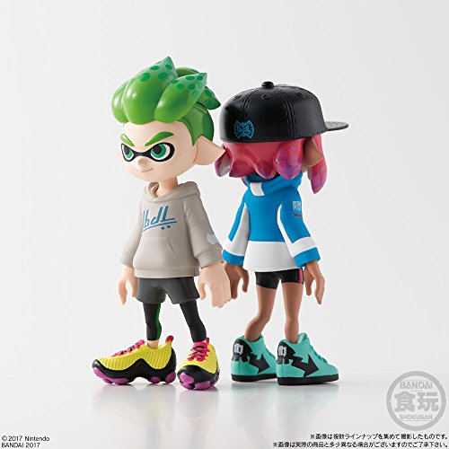 Splatoon 2 - Bandai Shokugan - Candy Toy - Kisekae Gear Collection ...