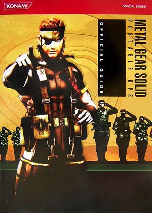 Metal Gear Solid Portable Ops Official Guide - Solaris Japan
