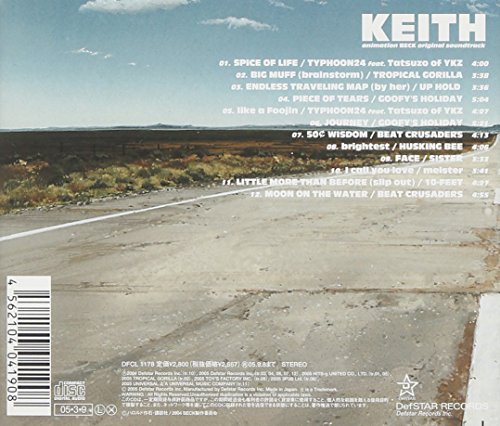 animation BECK original soundtrack "KEITH" - Solaris Japan