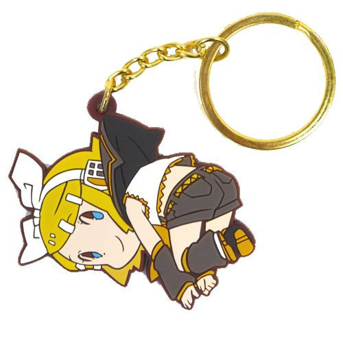 Vocaloid - Kagamine Rin - Tsumamare - Rubber Keychain - Keyholder (Cos ...