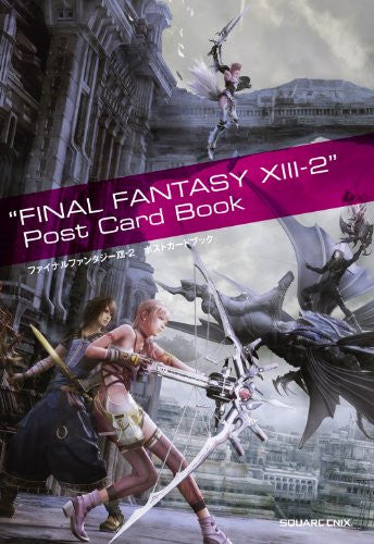 Final Fantasy Xiii 2 Post Card Book - Solaris Japan