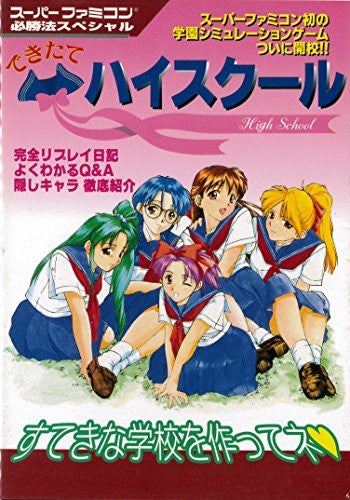 Dekitate High School Winning Strategy Guide Book / Snes - Solaris Japan