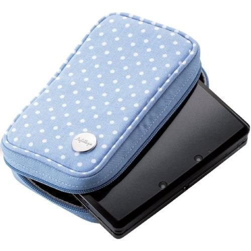3DS Canvas Case (Blue Dot) - Solaris Japan