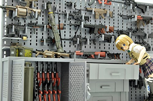 Little Armory LD006 - Gun Rack B - 1/12 (Tomytec) - Solaris Japan