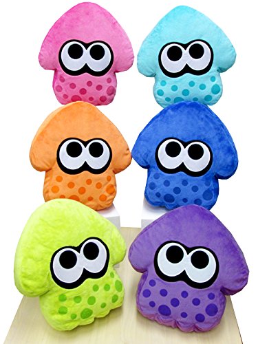 Splatoon - Inkling - Cushion - Ika no Sugata, Turquoise - Solaris Japan