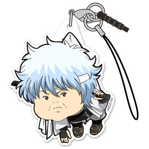 Gintama - Shiroyasha -Pakuyasa - Acrylic Tsumamare Strap - Solaris Japan