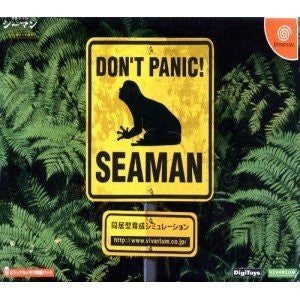 Seaman (w/ Microphone and VMS/VMU) - Solaris Japan