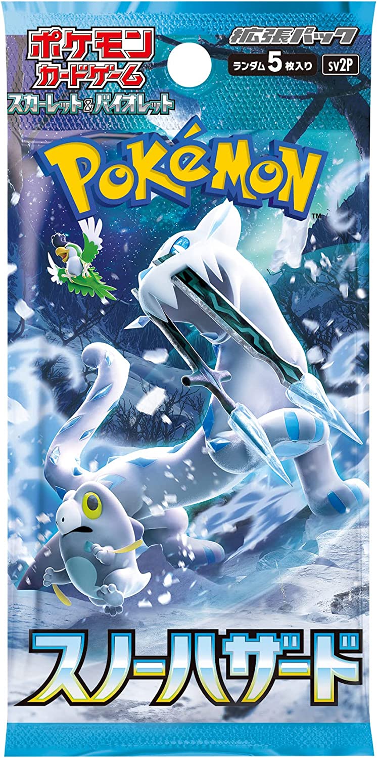 Pokemon Trading Card Game - Scarlet & Violet - Snow Hazard - Booster B ...