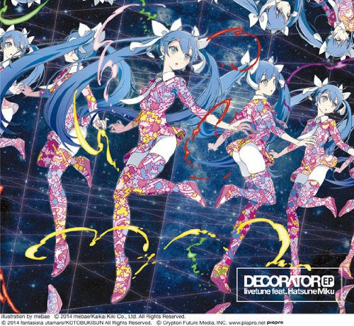 Decorator Ep Livetune Feat Hatsune Miku Limited Edition Solaris