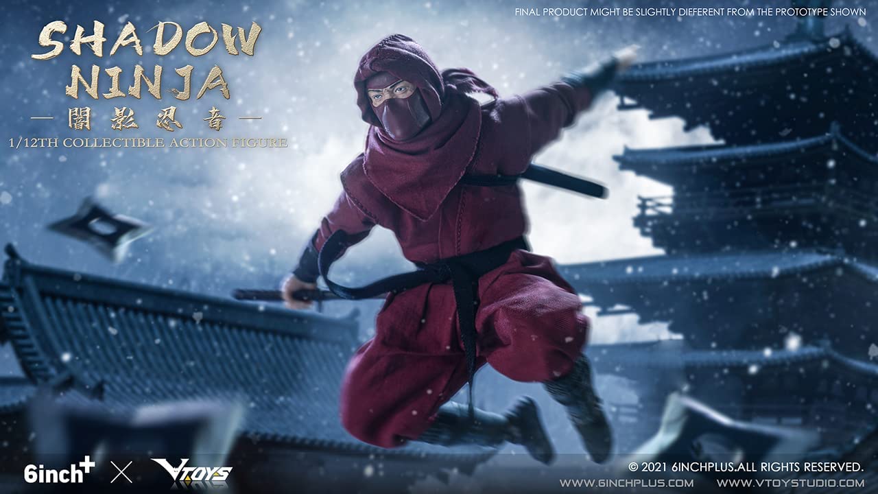 SN002 - Shadow Ninja - Red (VTOYS x 6INCH) - Solaris Japan