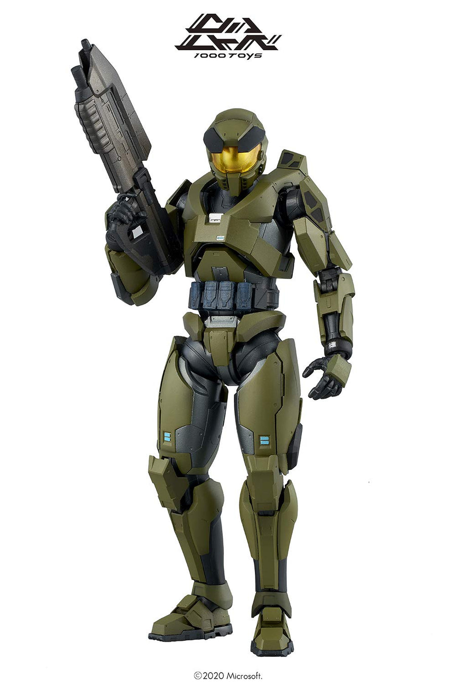 Halo: Combat Evolved - Master Chief - 1/12 - Mjolnir Mark V (1000Toys ...