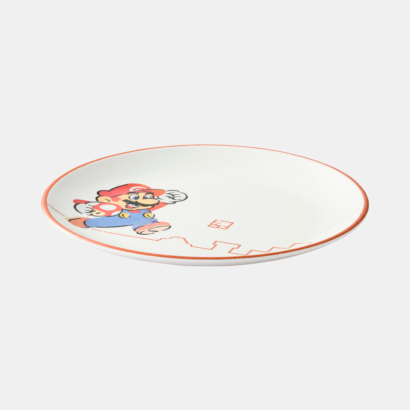 Super Mario - Family Life Collection - Melamine Plate - Mario Ver. - N ...