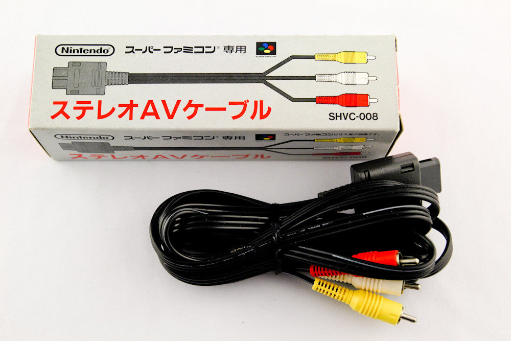 Stereo AV Cable Long - Solaris Japan