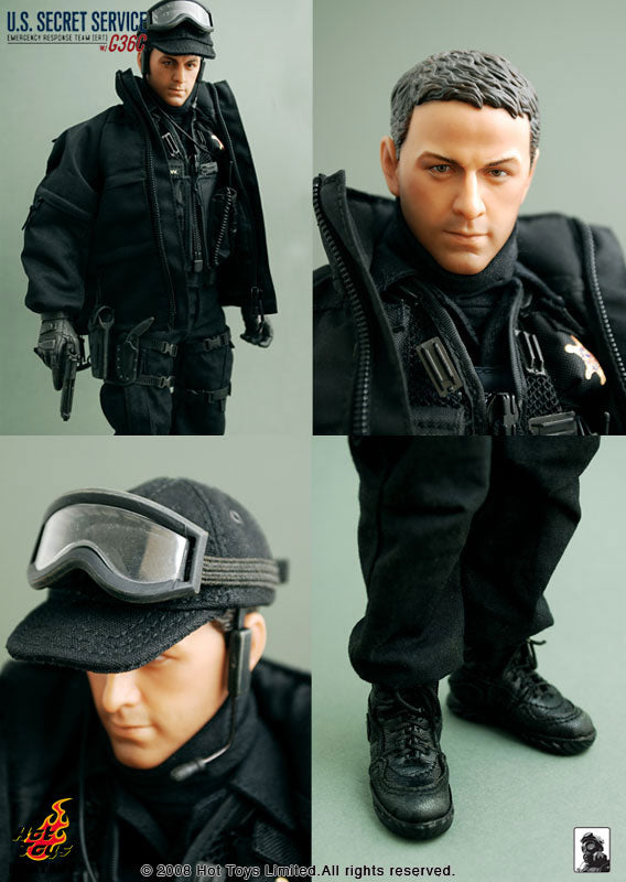 Hot Toys Military 1/6 US Secret Service Emergency Response Team Male ...