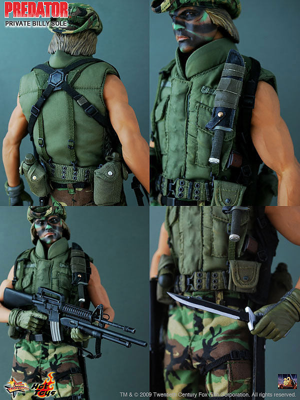 Movie Masterpiece - Predator 1/6 Scale Figure: Billy - Solaris Japan