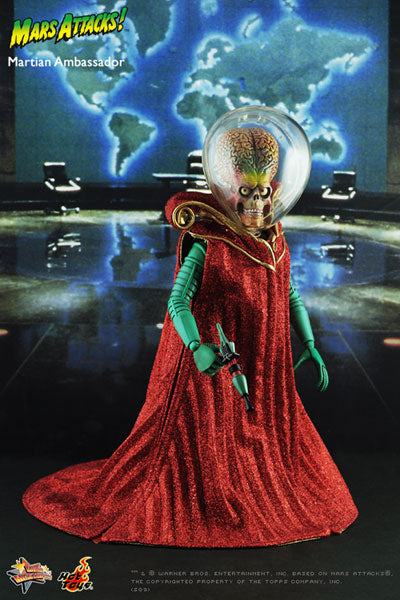 Movie Masterpiece - Mars Attacks! 1/6 Scale Figure: Martian Ambassador ...