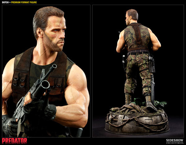 Predator - 1/4 Scale Premium Figure: Dutch Schaefer - Solaris Japan