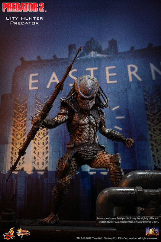 Movie Masterpiece - Predator 2 1/6 Scale Figure: City Hunter Predator ...