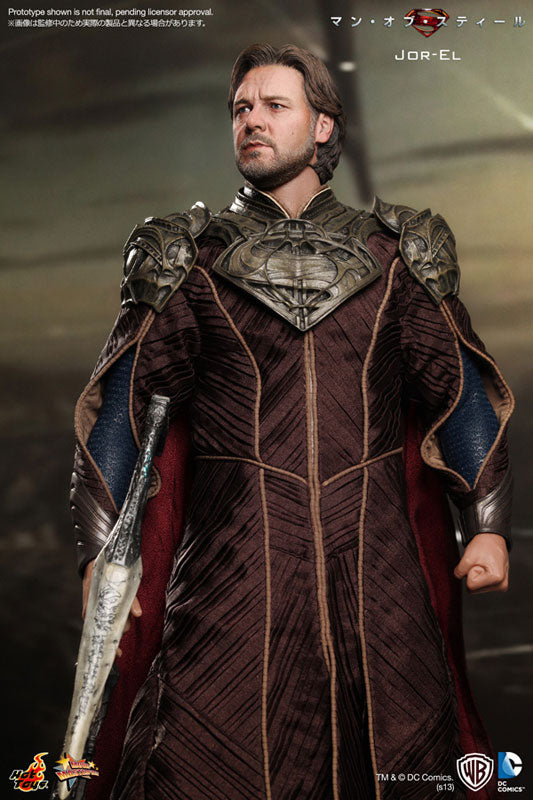 Movie Masterpiece 1/6 Scale Fully Poseable Figure: "Man Of Steel" Jor ...