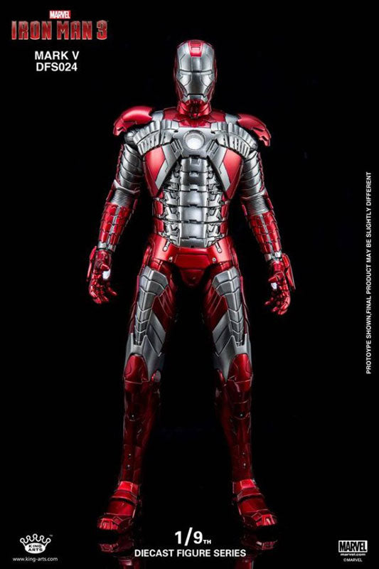 1/9 Diecast Figure Series - Iron Man 3: Iron Man Mark5 - Solaris Japan