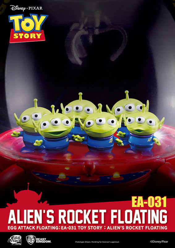 Egg Attack "TOY STORY" Alien Rocket (Magnet Floating Ver.) - Solaris Japan