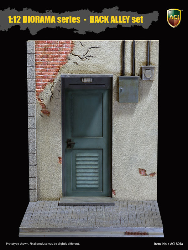 1/12 Diorama Series Back Alley Set Engine Room - Solaris Japan